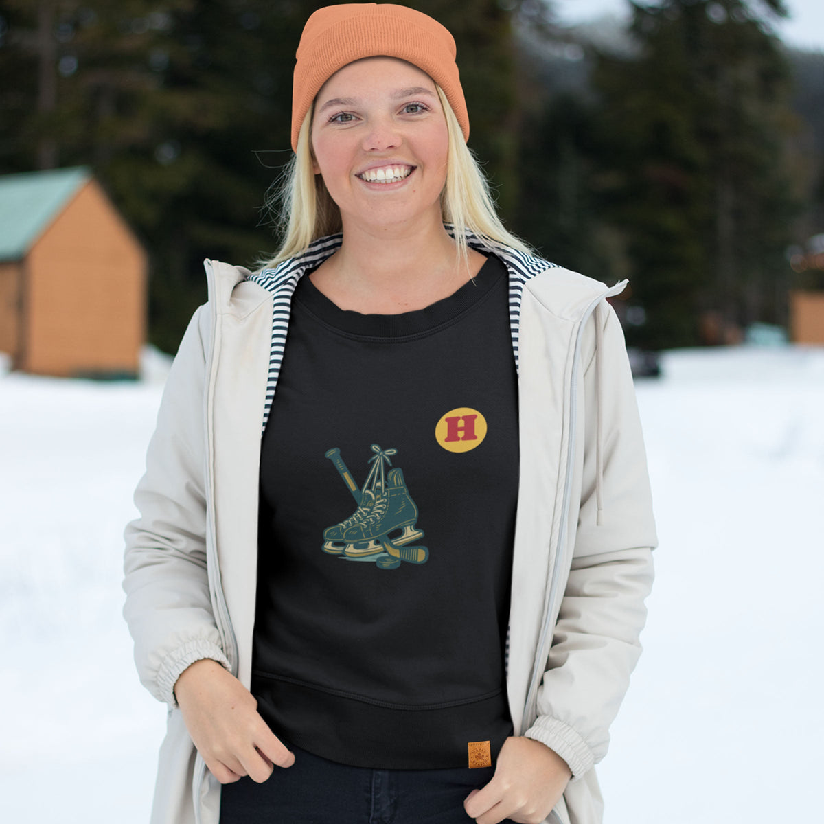 Canadian Made Sweatshirts with Alphabet | Canadia Gift | Maple Beaver
